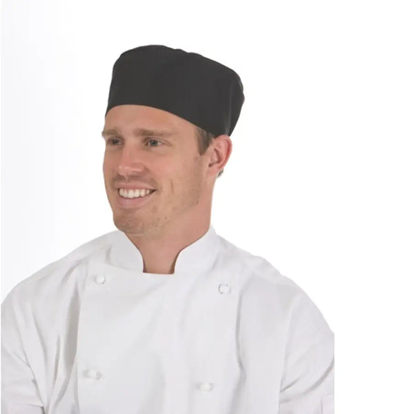 DNC 1602 Flat Top Chef Hat - Southern Cross Safety & Workwear