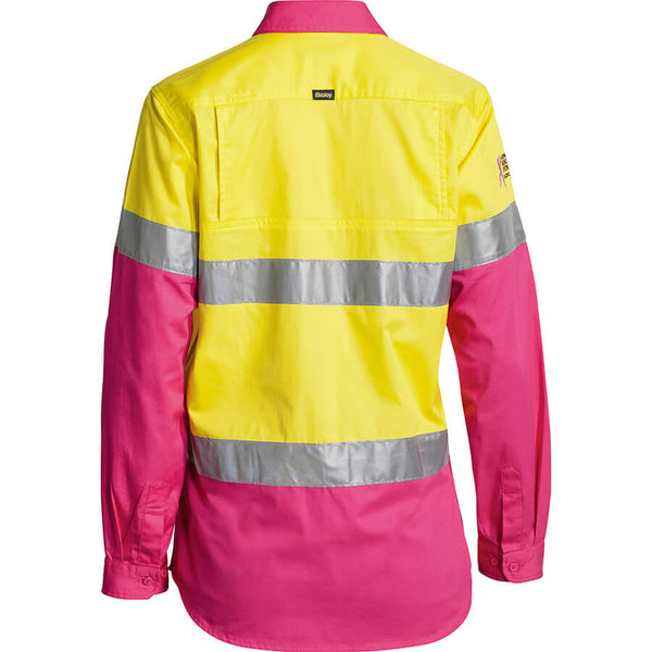 BL6696T Womens 3M Taped Hi Vis Cool Lightweight Shirt - Southern Cross ...